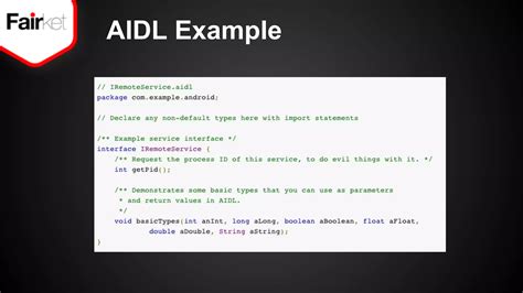 June 2014 Ipc In Android Ppt