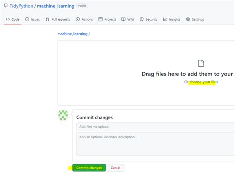 Upload Csv To Github