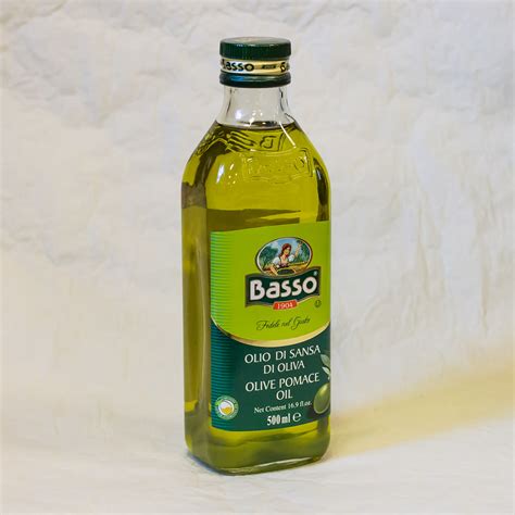 Масло оливковое BASSO Sansa раф 0,5л - Gourmetteria
