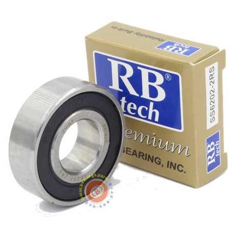 SS 6202-2RS Radial Ball Bearing