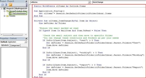 How To Auto Move Specific Emails To Specific Folders After Reading Them