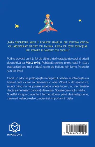 Micul Print Antoine De Saint Exupery