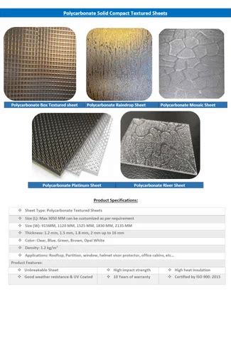 Polycarbonate Honeycomb Sheet At Rs 150kg Polycarbonate Sheet In New