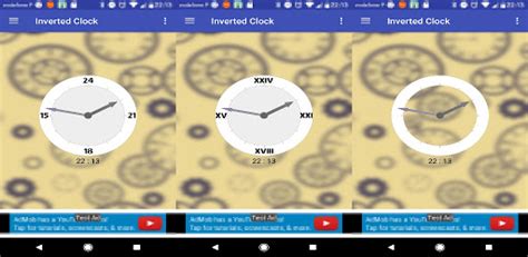 Inverted Clock Android App