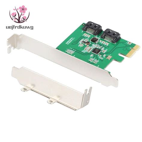 การดฮารดดสก SSD SATA III PCI E 2 0 X1 2 พอรต PCI E SATA3 0 RAID0 RAID1 พรอมตวยด Shopee