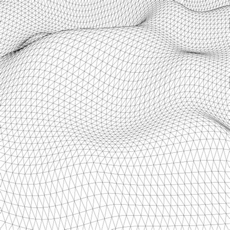 Abstract Wire Frame Grid Royalty Free Vector Image