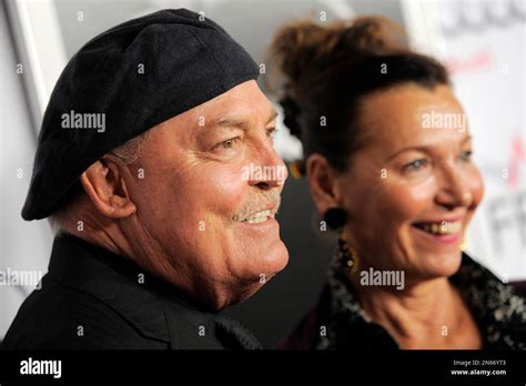 Stacy Keach Left A Cast Member In Nebraska Poses With His Wife