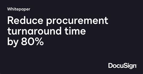 Docusign On Linkedin Contract Management And Esignature For Procurement Docusign