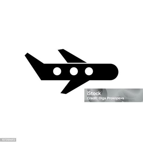 흰색 배경 비행기 벡터 일러스트 레이 션에 비행기 아이콘 공란에 대한 스톡 벡터 아트 및 기타 이미지 공란 관광 깨끗한 Istock