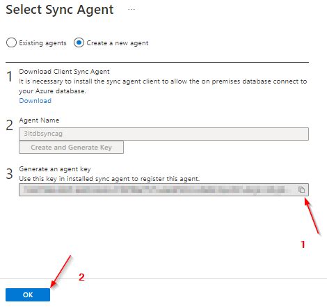 Data Sync Agent Exploration Azure
