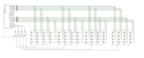 Led Cube With Anodes Horizontally Electrical Engineering Stack Exchange