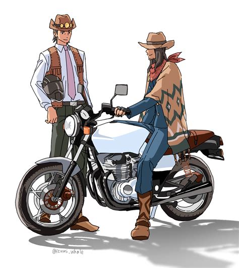 Jake Marshall And Neil Marshall Ace Attorney And 1 More Drawn By
