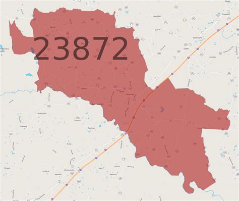 Zip Code 23872