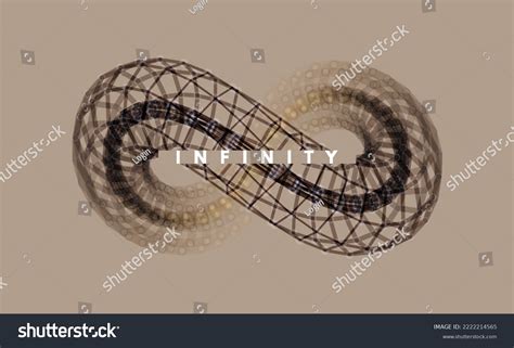Infinity Symbol 3d Design Element Emblem Stock Vector Royalty Free