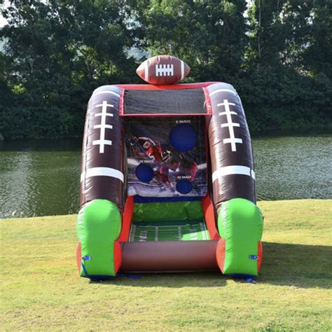Football Challenge Inflatable Bounce House Rentals Hop N Play