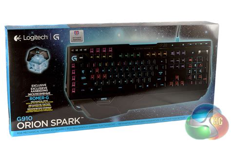 Logitech G Orion Spark Mechanical Keyboard Review KitGuru Part