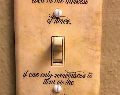 Lumos And Nox Light Switch Cover Wood Etsy