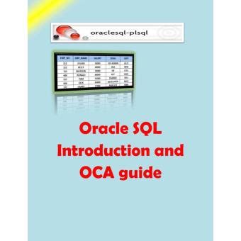 Oracle SQL Introduction OCA Guide Ebook EPub Oraclesql Plsql Achat Ebook Fnac