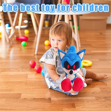 15 5 Inch Sonic Exe Plush Evil Sonic Exe Stuffed Plush Toy Blue 4590414188