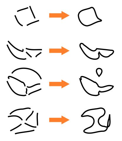 Svg Automatically Merge Overlapping Nodes In Inkscape Graphic Design Stack Exchange