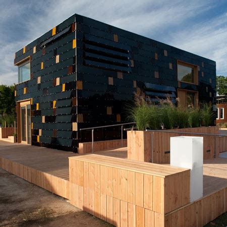 Solar Decathlon house by Technische Universität Darmstadt Dezeen