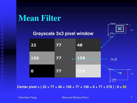 Ppt Mean And Median Filters Powerpoint Presentation Free Download