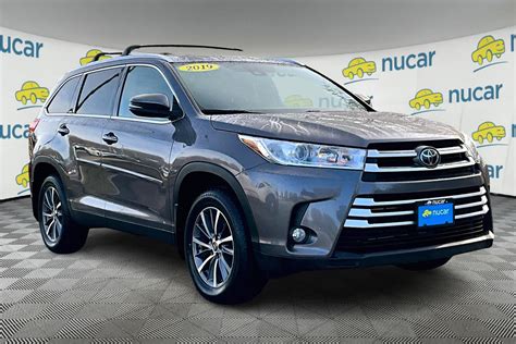 Pre Owned 2019 Toyota Highlander Xle Sport Utility In Pts42172 Nucar