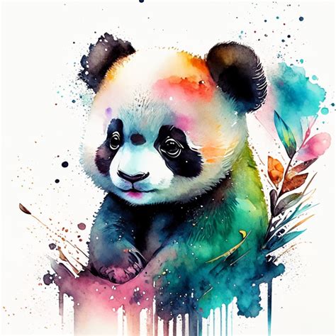 Cute Panda Clipart 300dpi High Resolution Png Graphics Instant Download