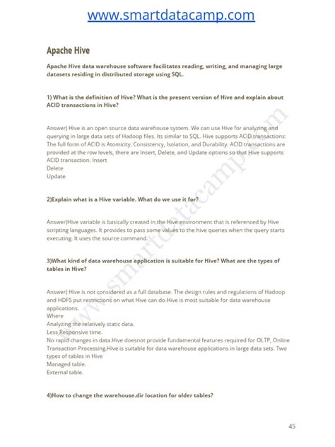 Hive Main 2 Pdf Apache Hadoop Databases