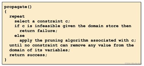 discrete optimization课程笔记 2 —约束规划 csdn博客