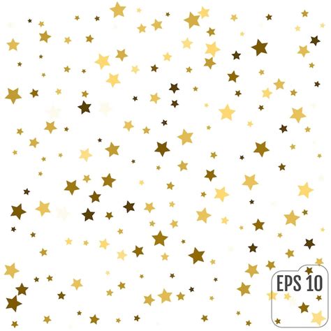 Estrellas Doradas Vector Gratis