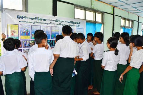 ကျောက်ဖြူခရိုင်ရုံး Community Centre ခန်းမ၌ လူငယ်များဗလငါးတန် ဖွံ့ဖြိုးတိုးတက်စေရေး လူငယ