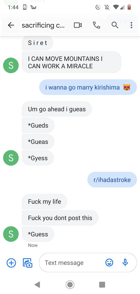 My Girlfriend Loves Me R Ihadastroke