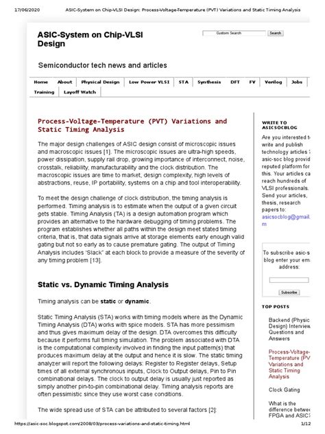 Asic System On Chip Vlsi Asic System On Chip Vlsi Design Design Pdf Logic Gate Integrated