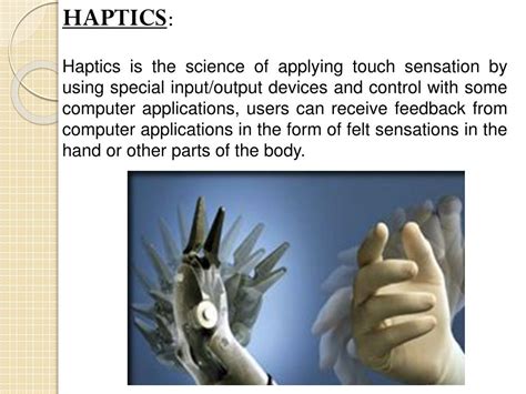 Ppt Characterization Of Force Sensor For Haptic Sensing In Robotic