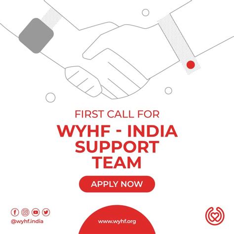 Devarsh Shah On Linkedin Wyhf India Is Opening Up Supporting Positions For Its Executive Board And