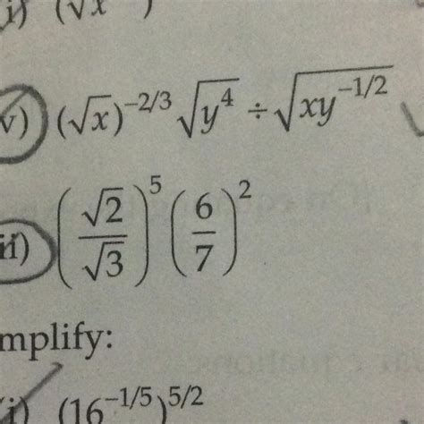 Please Simplify The Following Two Questions Brainly In