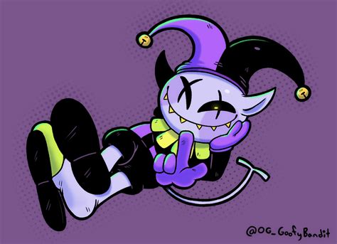Jevil~ Colored By Goofybandit On Deviantart