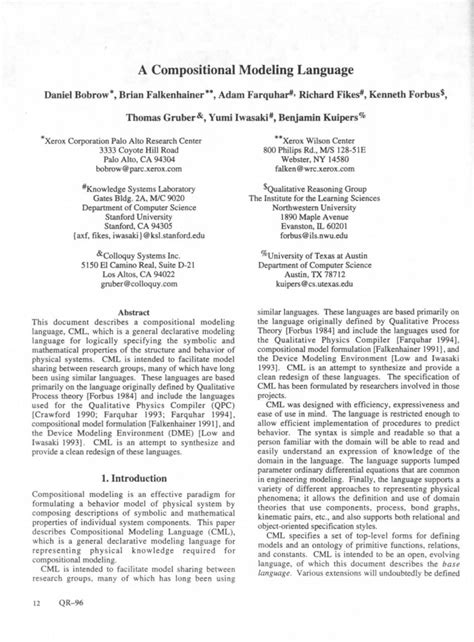 pdf a compositional modeling language