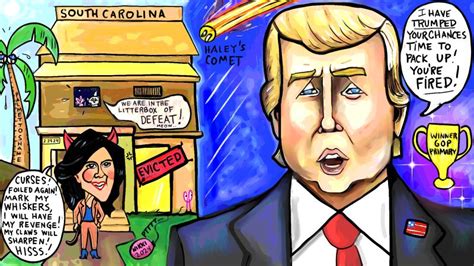 Maria Grasmick On Linkedin Donaldtrump Editorialcartoon Nikkihaley