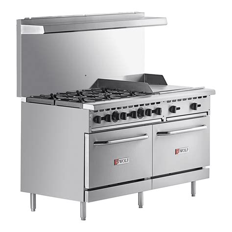 Wolf By Vulcan Wx60f 6b24gn Wx Series Natural Gas 60 Manual Range With