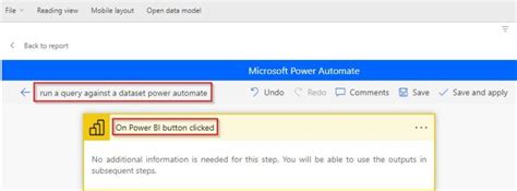 how to run a query against a dataset using power automate enjoy