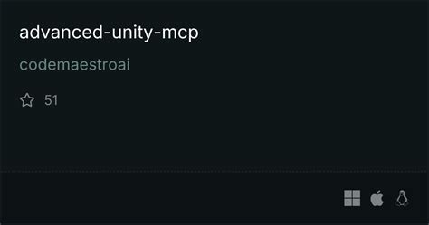 Advanced Unity Mcp Glama
