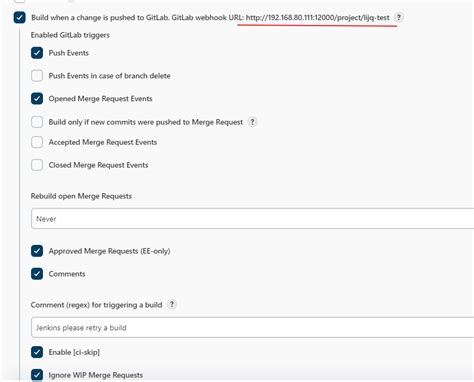 gitlab推送代码触发jenkins构建 怀里的懒猫 博客园