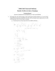 CHEE2003 Tutorial Week 8 2019 Module 3B Solution Pdf CHEE 2003 Tutorial Problems Module 3 B