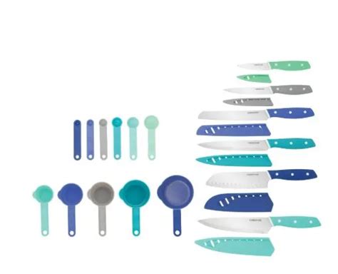 Dropship Farberware Classic 23 Piece Stainless Steel Knife And