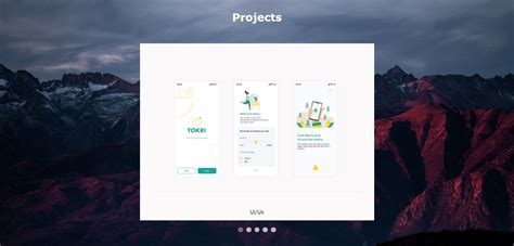 Portfolio Website HTML And CSS On Behance