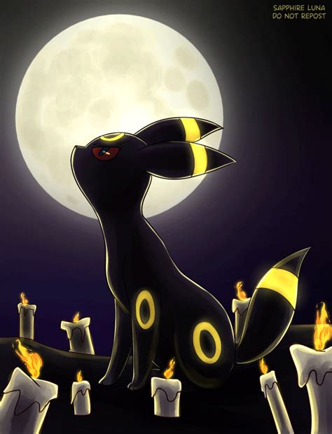 Halloween Umbreon By Sapphireluna On Deviantart