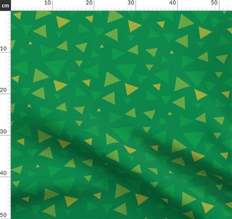 Triangle Grass Spoonflower