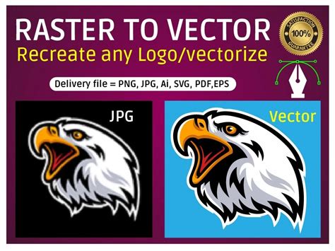 vector tracing recreate logo ai eps svg png by adobe illustrator